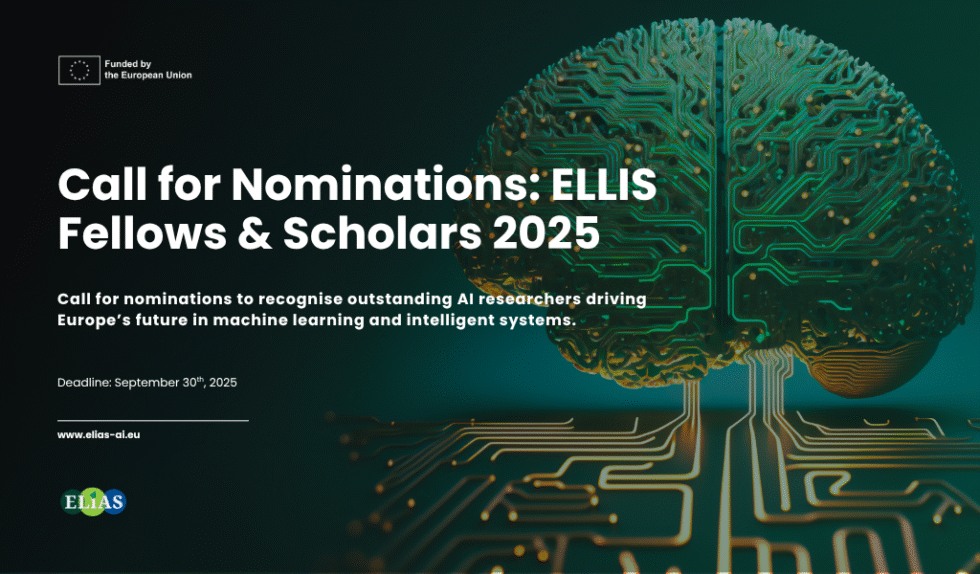 ELIAS - Lighthouse of AI for Sustainability